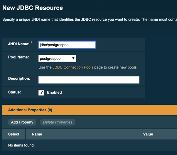 Using PostgreSQL with Payara Server Using PostgreSQL with Payara Server